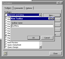 Custom Menus, Toolbars and Pop-Up Menus in Microsoft Access | Expert ...